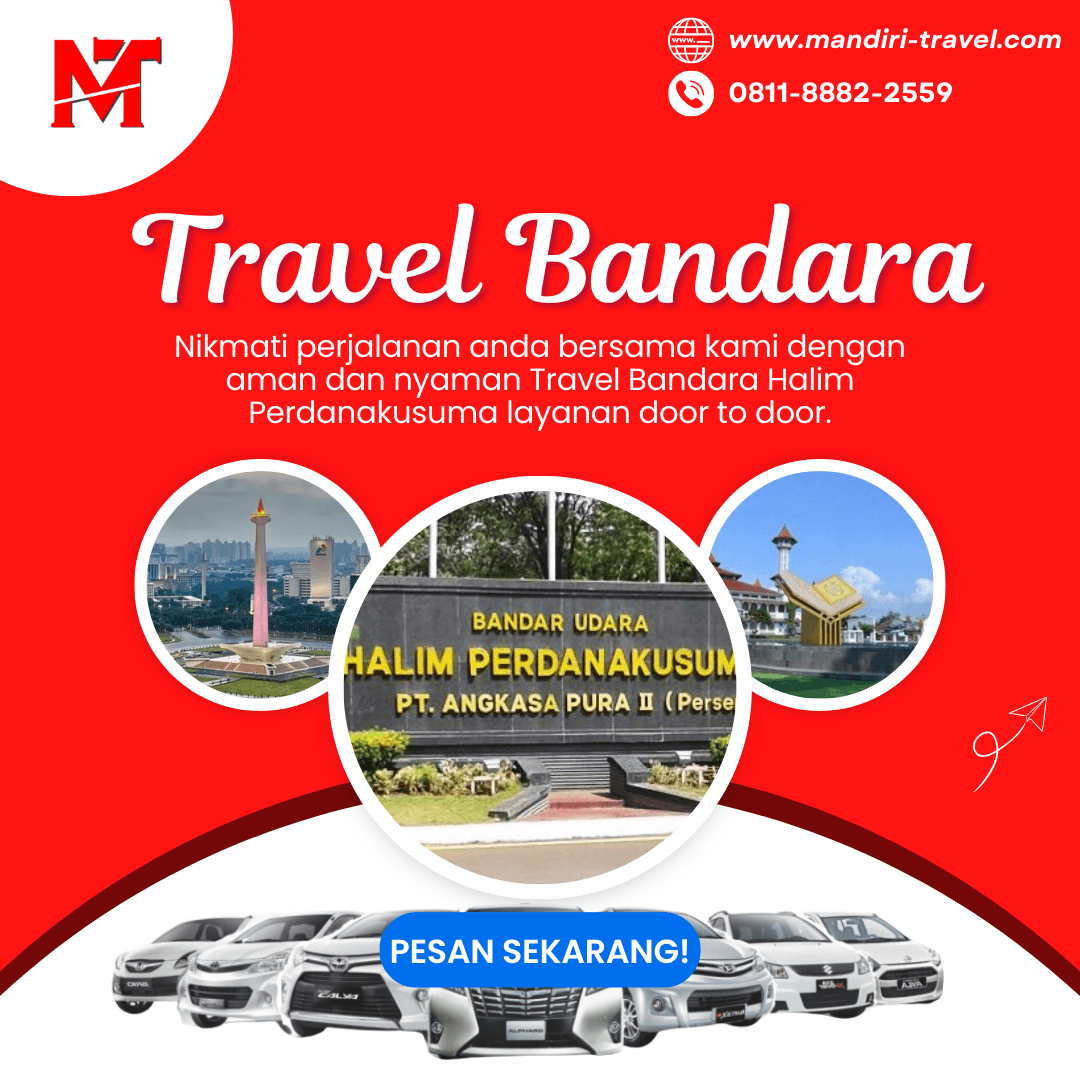 Travel Bandara Halim Perdanakusuma: Tarif Terjangkau & Nyaman